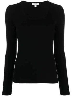 AGOLDE Scoop-neck Lyocell-blend Jumper