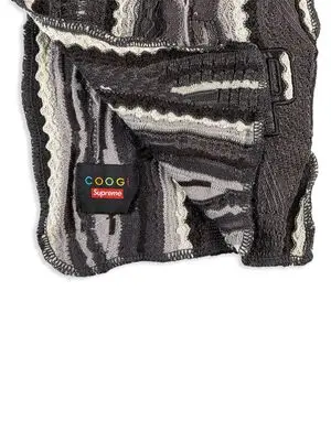 Supreme X Coogi Knitted Durag - Black | Editorialist