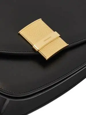 FERRAGAMO Xs Fiamma Leather Crossbody Bag