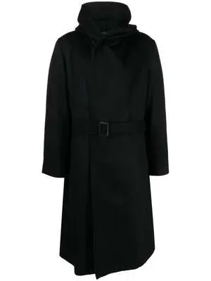 Yohji Yamamoto Belted Coats For Men