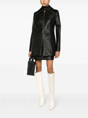 PATOU Quilted Zip-front Jacket - Black