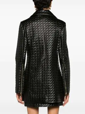 PATOU Quilted Zip-front Jacket - Black