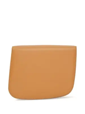 FERRAGAMO Medium Asymmetric Leather Crossbody Bag