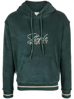 AUTRY X Jeff Staple Logo-embroidered Hoodie