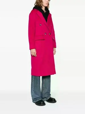 Herno Double-breasted Virgin Wool Coat