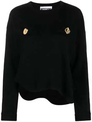 Moschino Asymmetric-hem Jumper