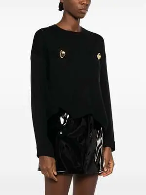 Moschino Asymmetric-hem Jumper