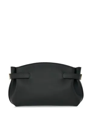 FERRAGAMO Small Hug Leather Crossbody Bag - Black