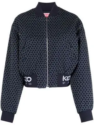 Kenzo Sashiko Stitch Embroidered Bomber Jacket