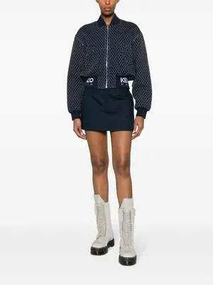 Kenzo Sashiko Stitch Embroidered Bomber Jacket