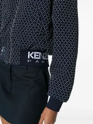 Kenzo Sashiko Stitch Embroidered Bomber Jacket