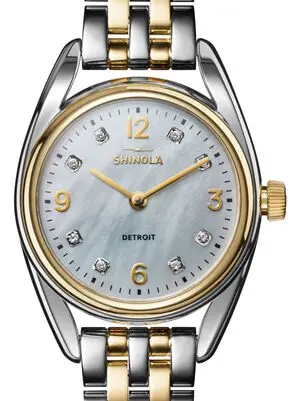 Shinola Derby 2h 30.5mm - Silver