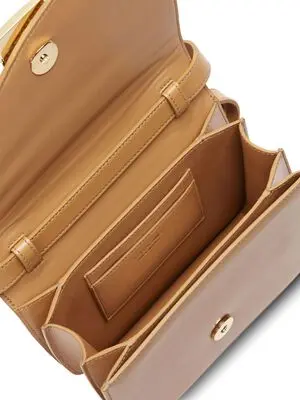 FERRAGAMO Small Asymmetric Shoulder Bag - Neutrals