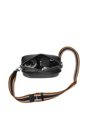Shinola Grained-leather Camera Bag