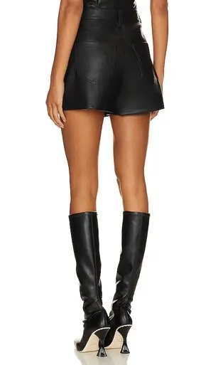 Blanknyc Faux Leather Mini Skort