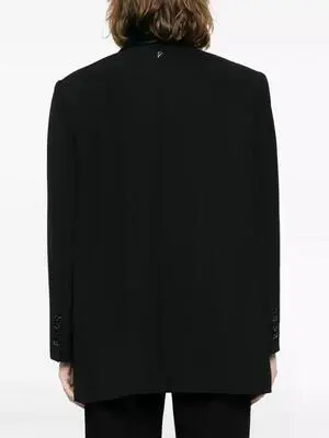 DONDUP Single-breasted Virgin Wool-blend Jacket