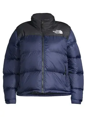 The North Face Plus Size 1996 Retro Nuptse Jacket Summit Navy Black