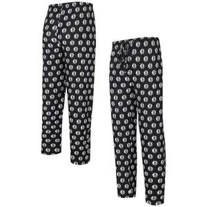 CONCEPTS SPORT Brooklyn Nets Allover Logo Print Gauge Sleep Pants