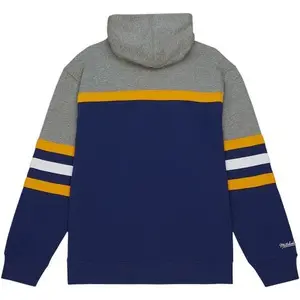 Mitchell & Ness West Virginia Mountaineers Head Coach Pullover Hoodie