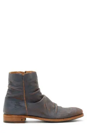 John Varvatos Morrison Sharpei Boots - Walnut/ Blue