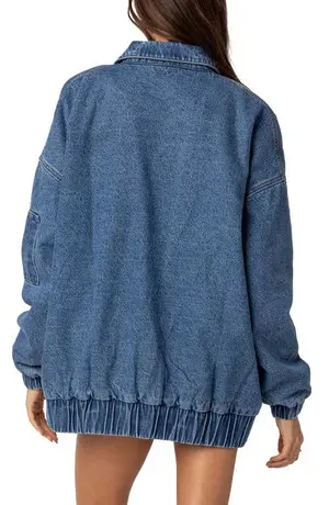 EDIKTED Sophie Oversized Denim Jacket