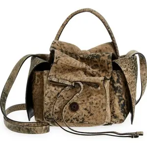 Acne Studios Multipocket Mini Leather Handbag