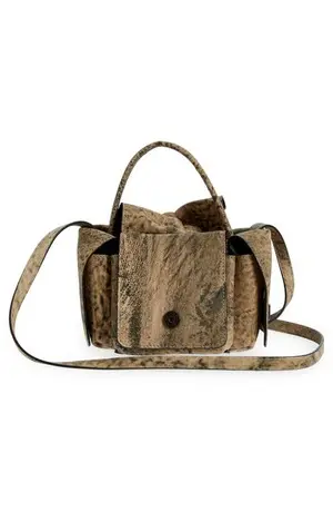 Acne Studios Multipocket Mini Leather Handbag