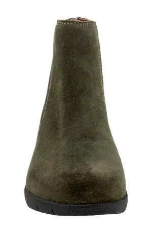 Softwalk Albany Chelsea Boot - Dark Green