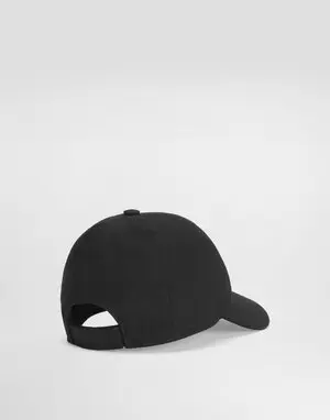 Dolce & Gabbana Twill Baseball Cap With Logo