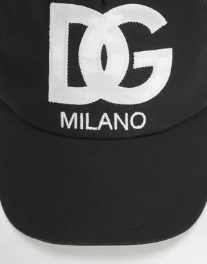 Dolce & Gabbana Twill Baseball Cap With Logo