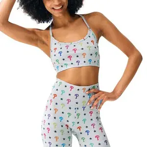 Terez Philadelphia Phillies Tlc Rainbow Bra