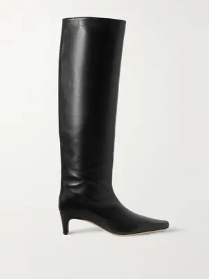 Women's Leather Knee Boots