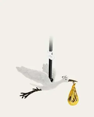 Michael Aram Silver And Gold Stork Ornat - One-color