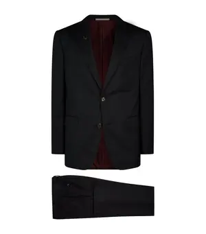 Pal Zileri Wool 2-piece Suit - Black