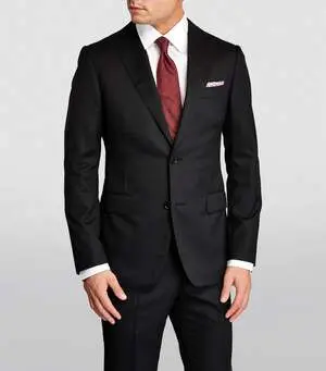 Pal Zileri Wool 2-piece Suit - Black