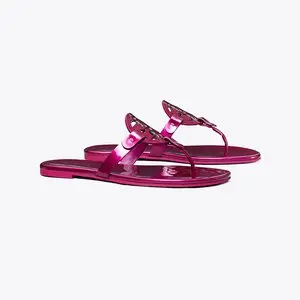 Tory Burch Tory Burch Miller Soft Patent Sandal Hot Pink