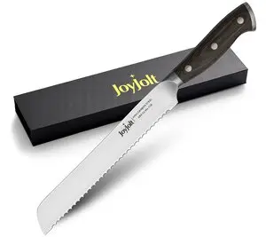 JOYJOLT High Carbon Steel 8' Bread Knife - One-color