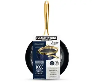 GRANITESTONE Charleston Hammered Navy 4 Quart D Eep Saute Pan - One-color