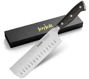 JOYJOLT High Carbon Steel 7' Nakiri Knife - One-color