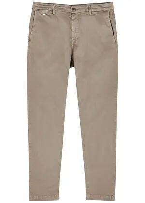 REPLAY Benni Hyperflex X,lite Cotton-blend Chinos - Beige