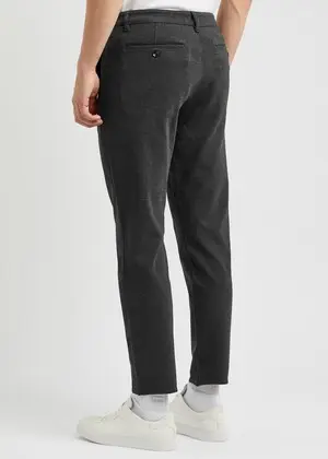 7 For All Mankind Stretch-jersey Trousers - Grey