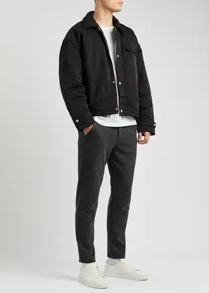 7 For All Mankind Stretch-jersey Trousers - Grey