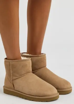 UGG Classic Mini Ii Suede Boots - Tan