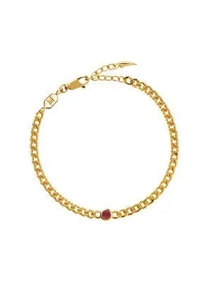MISSOMA July Birthstone 18kt Vermeil Bracelet - Gold