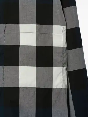 Burberry Check-pattern Cotton Shirt