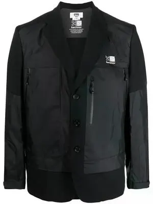 Junya Watanabe X Karrimor Logo-print Layered Blazer - Black