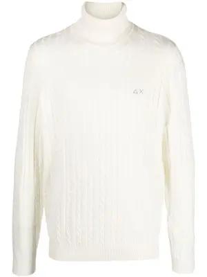 Sun 68 Trimmed Knitwear For Men