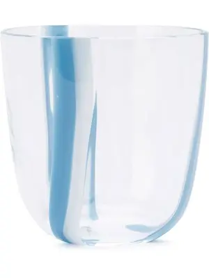 CARLO MORETTI Two-tone Stripe Glass - Blue
