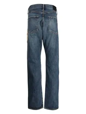 Undercover Bead-embellished Straight-leg Jeans