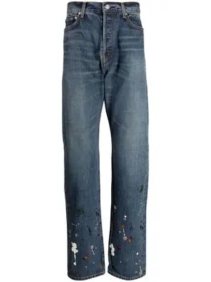 Undercover Straight Leg Jeans For Men